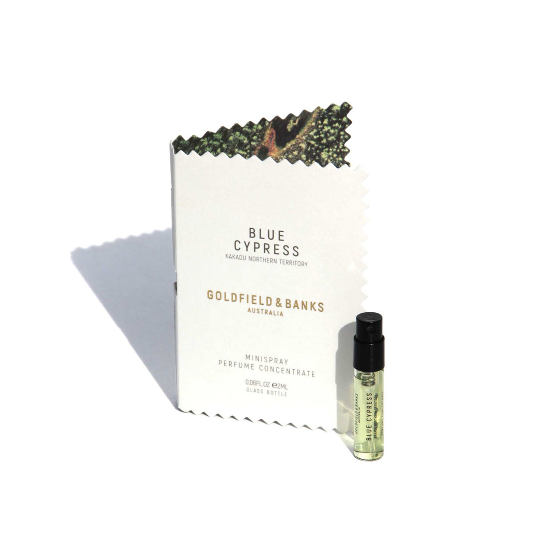 Blue Cypress 2ml Free Sample - Goldfield & Banks - Eau de Parfum